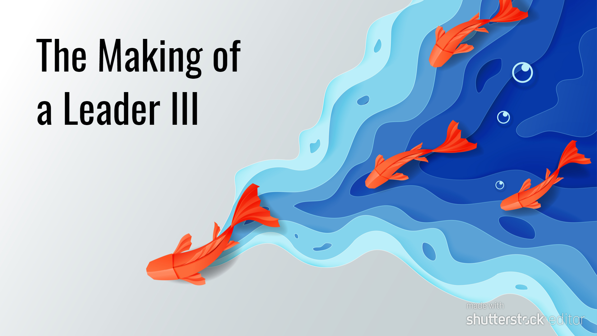 The Making of a Leader – Leadership Devotionals